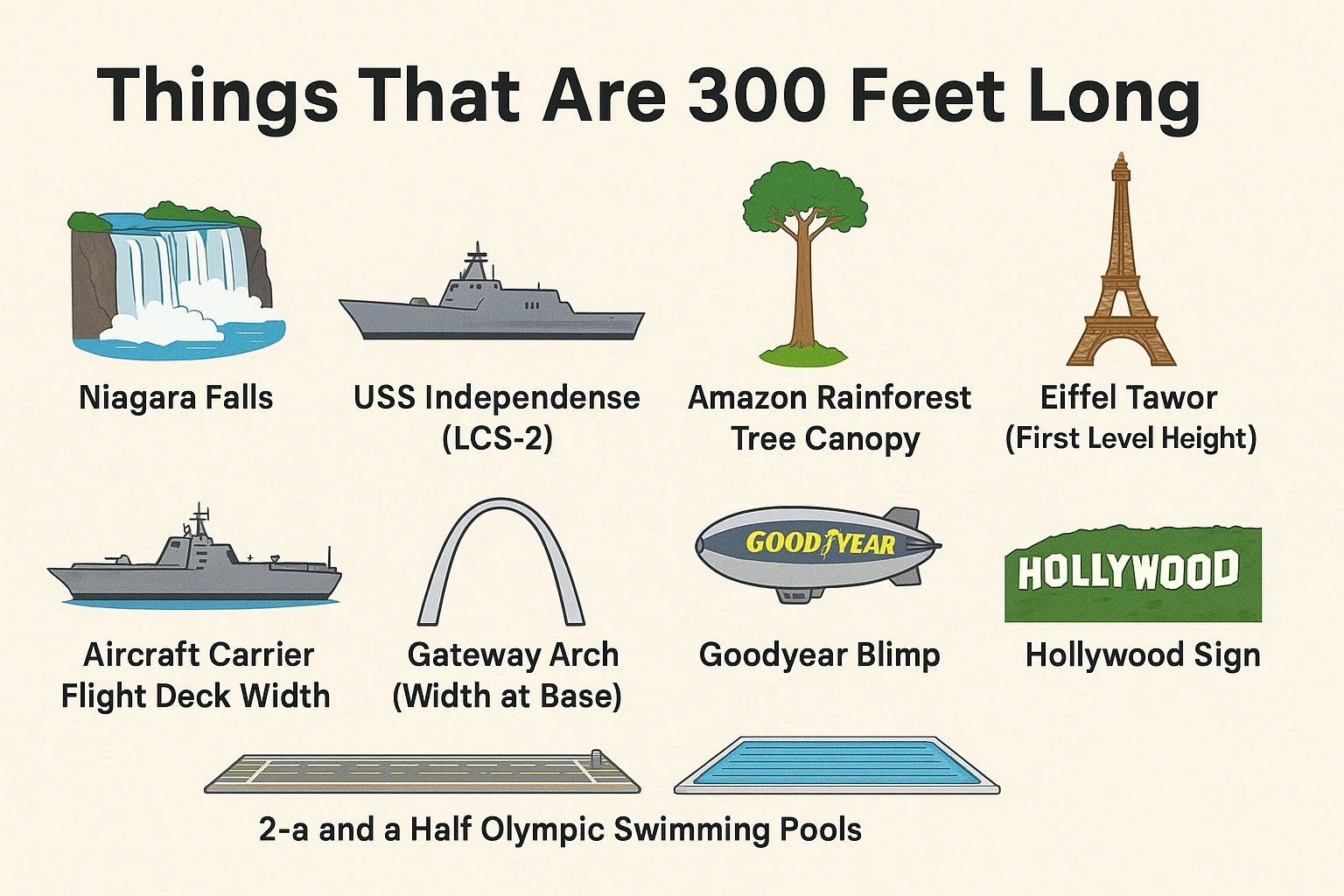Things That Are 300 Feet Long 20 Real World Comparisons